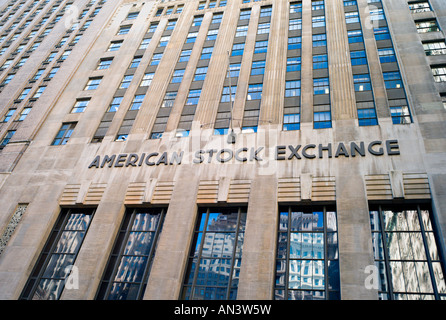 American Stock Exchange, AMEX, Trinity Place, Manhattan, New York City ...