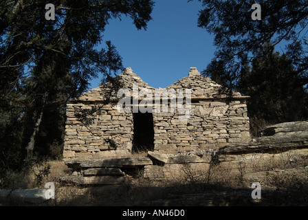 The relic of the Great Wall of the state of Qi in ancient China which ...