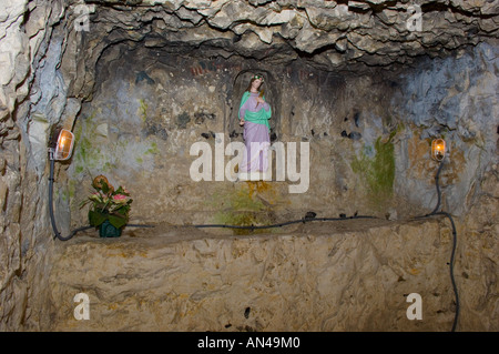 Underground city in Naours, Picardy, France Stock Photo - Alamy