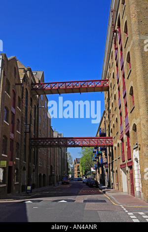 Victorian Era Gantries, Wapping High Street Stock Photo - Alamy