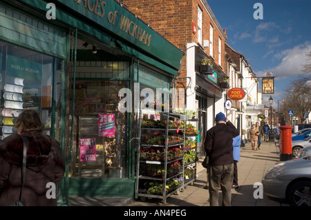 Wickham Village Square and Shops in Hampshire England UK Stock Photo ...