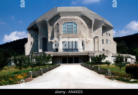 The front entrance of The Goetheanum Building Stock Photo - Alamy
