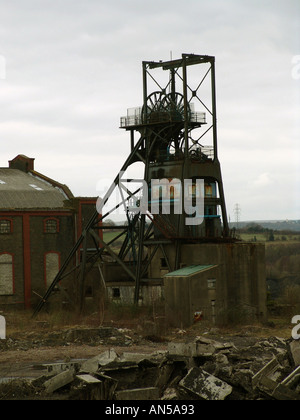 Penallta Colliery South Wales GB UK 2004 Stock Photo - Alamy