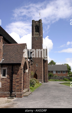 St John's Church, Essington Village, South Staffordshire Stock Photo ...