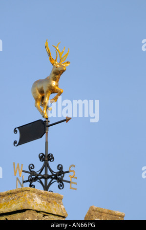 The Church of the Holly Trinity Burrington Somerset Stag weather Vane ...