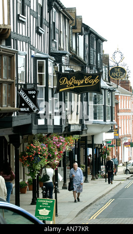 The Angel Hotel, Broad Street, Ludlow, Shropshire: once an important ...