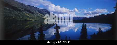 Kusawa Lake, Yukon Stock Photo - Alamy