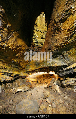 Portugal, Azoren, Sao Miguel, Gruta do Varvao Stock Photo - Alamy