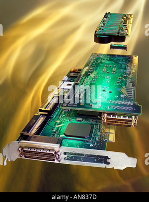 Computer Engineer Opening Server Rack Door In Data Center Stock Photo ...