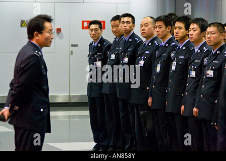 Chinese Security Screeners BJS PEK Capital International Airport ...