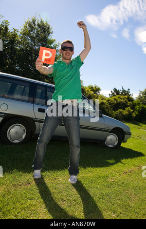 australian probationary learner driver australia Stock Photo - Alamy