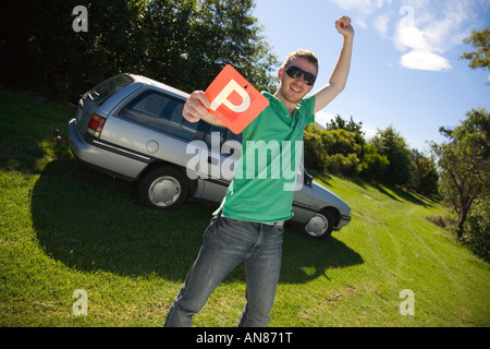 australian probationary learner driver australia Stock Photo - Alamy