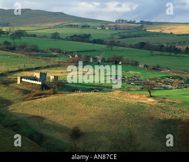 Reconstruction at Vindolanda Roman Fort, Hadrian's Wall, Northumberland ...