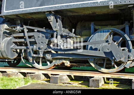 MacMillan Bloedel #1044 Logging Railway Steam Locomotive at Chemainus ...