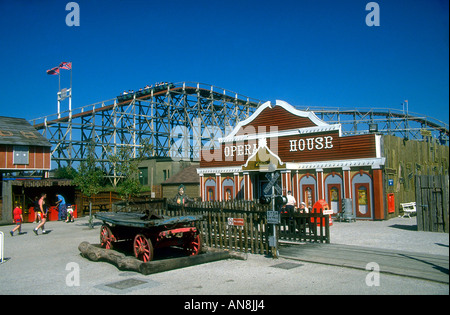 Frontierland Western Theme Park, Morecambe, Lancashire, England, UK ...