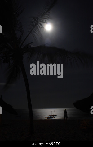 View at Shanzu Beach, Mombasa, Kenya, Africa Stock Photo - Alamy