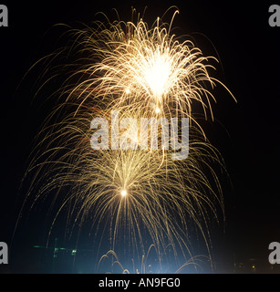 Fireworks Pooram Festival at Thrissur Trichur Kerala India Asia Stock ...