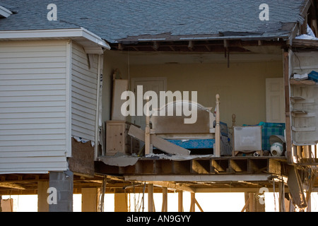 Damage caused by Hurricane Katrina Slidell Louisiana On the shore of ...