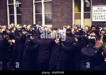 steel workers taking industrial action during the National Steel Strike ...