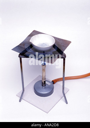 Zinc reacting with sulphuric acid. This reaction leads to the formation ...