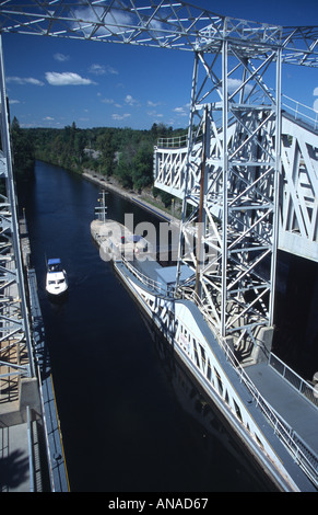 Kirkfield Lift Lock, Trent-Severn Waterway, Ontario, Canada Stock Photo ...