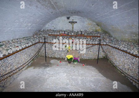 Charnel House in the Michaeli Church in Hallstadt, Austria Stock Photo ...