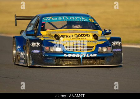 WesBank V8 Supercar race action (Grant van Schalkwyk, Juguar), Phakisa ...