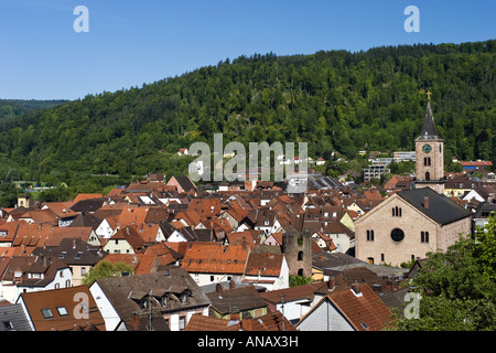 Old town of Eberbach, Germany Stock Photo - Alamy