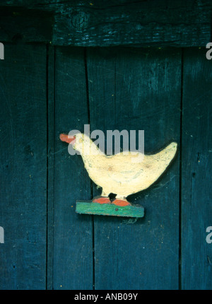 Decorative houses in Lowicz Museum Poland Stock Photo - Alamy