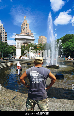 Washington Square, New York City 1900 Stock Photo - Alamy