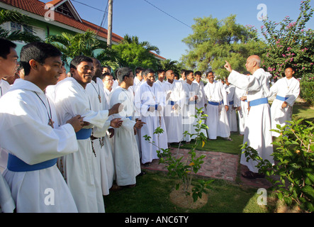 Father Richard Ho Lung (right), founder and head of the roman catholic ...