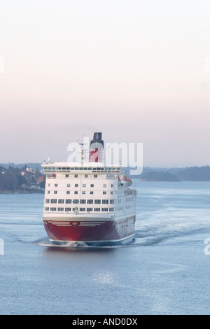 VIKING LINE Ferry Isabella in Swedish archipelago on the daily route to ...