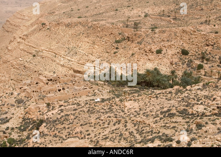 Jebel Nefusa, near Jadu, Libya. Abandoned Berber village Stone Houses ...