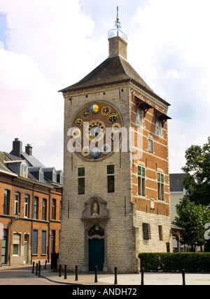 The Zimmer Tower with the Jubilee Clock, Lier, Belgium Stock Photo - Alamy