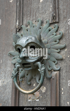 The sanctuary knocker at Durham Cathedral Stock Photo - Alamy