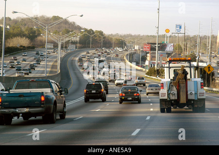 Rush Hour Traffic Jam Atlanta Georgia GA Stock Photo - Alamy