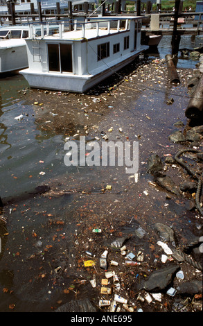Lake Erie, Pollution Stock Photo - Alamy