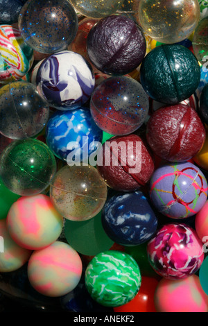 Assorted small coloured balls Stock Photo - Alamy