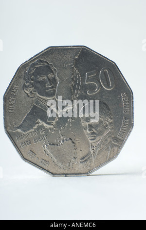Australian 50 cent piece Stock Photo - Alamy