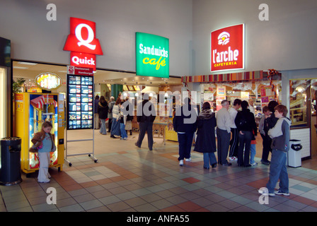 French motorway rest area public toilet Stock Photo - Alamy