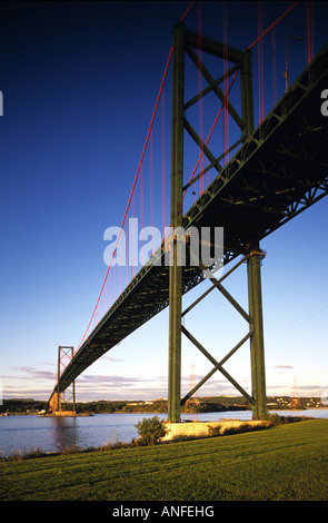A. Murray MacKay Bridge linking the Halifax Peninsula with Dartmouth ...