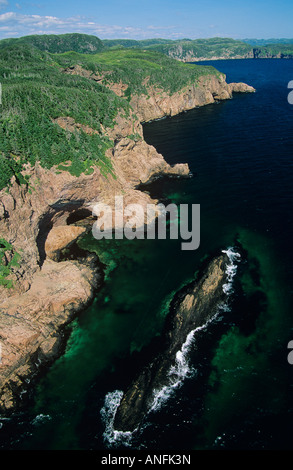 Aerial image of Burgeo, Newfoundland, Canada Stock Photo - Alamy