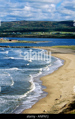 Beach, Margaree Harbour, Cape Breton, Nova Scotia, Canada Stock Photo ...