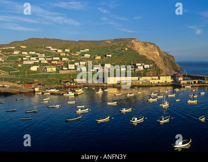 Village of Bay de Verde, Newfoundland and Labrador, Canada Stock Photo ...