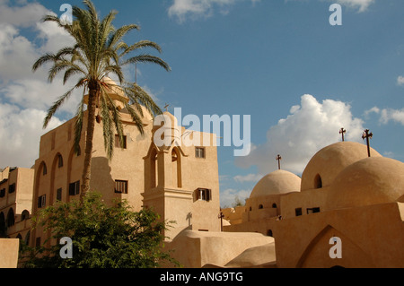 Egypt, Wadi Natrun. Syrian monastery Stock Photo - Alamy
