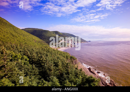 The Cabot Trail from Cap Rouge, Cape Breton Island, Nova Scotia, Canada ...