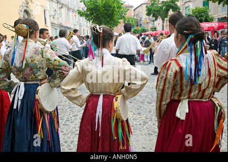 ITALY, Calabria, TROPEA: Calabrian Folk Dancing Festival (NR Stock ...