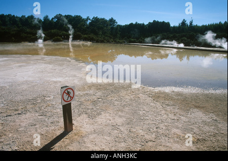 Wai o Tapu, Rotorua, New Zealand Stock Photo - Alamy