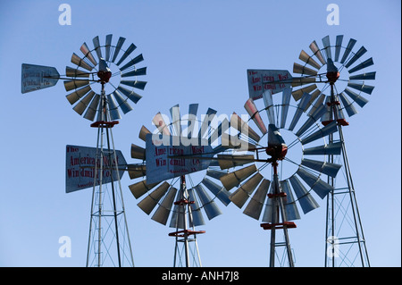 Texas, Lubbock, American Wind Power Center, windmill museum Stock Photo ...