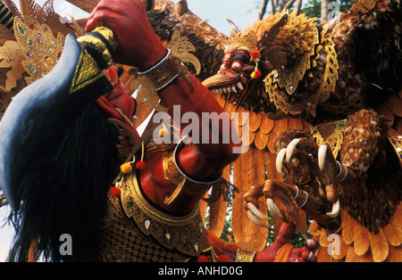 ogoh ogoh monsters at nyepi festival, kuta beach, bali, indonesia Stock ...